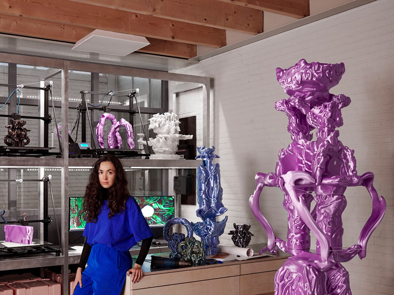 Audrey Large, una artista 3D de modelos casi "alienigenas" - Grilon3